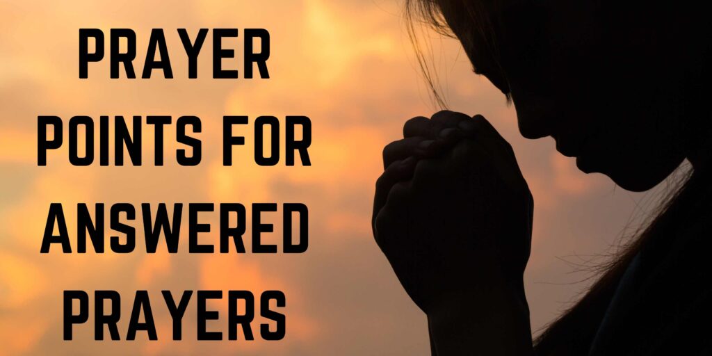 Unlocking Divine Doors: Prayer Points for Answered Prayers - Fire 4 ...