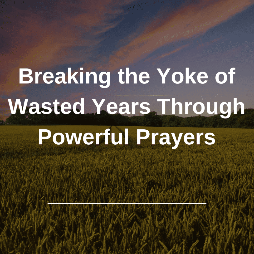 Breaking the Yoke of Wasted Years Through Powerful Prayers - Fire 4 ...